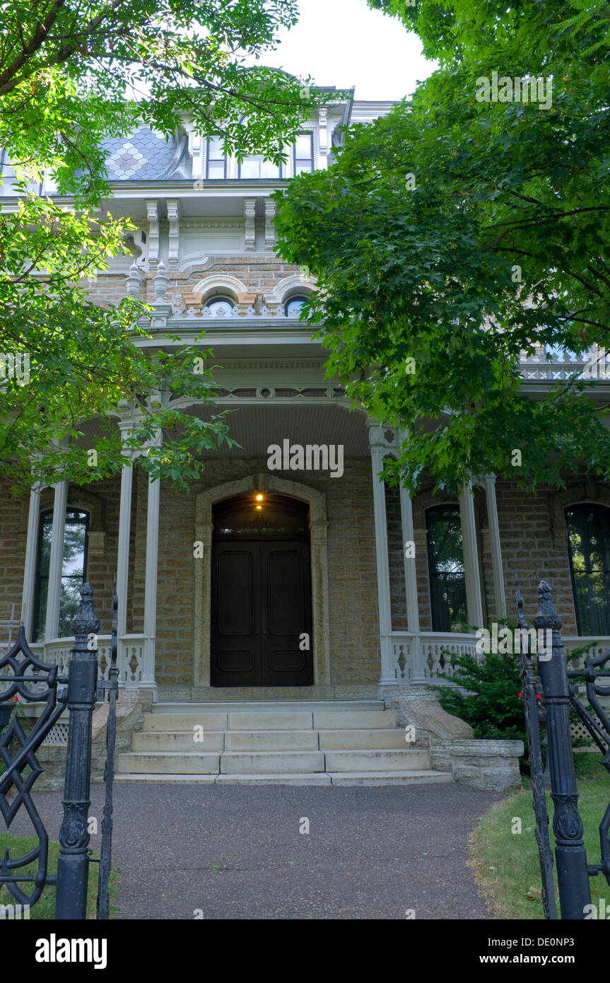 Alexander Ramsey historic home in Saint Paul Minnesota Stock Photo - Alamy