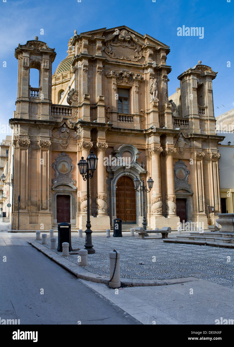 Church of the Purgatory in Marsala in the province of Trapani, Sicily ...