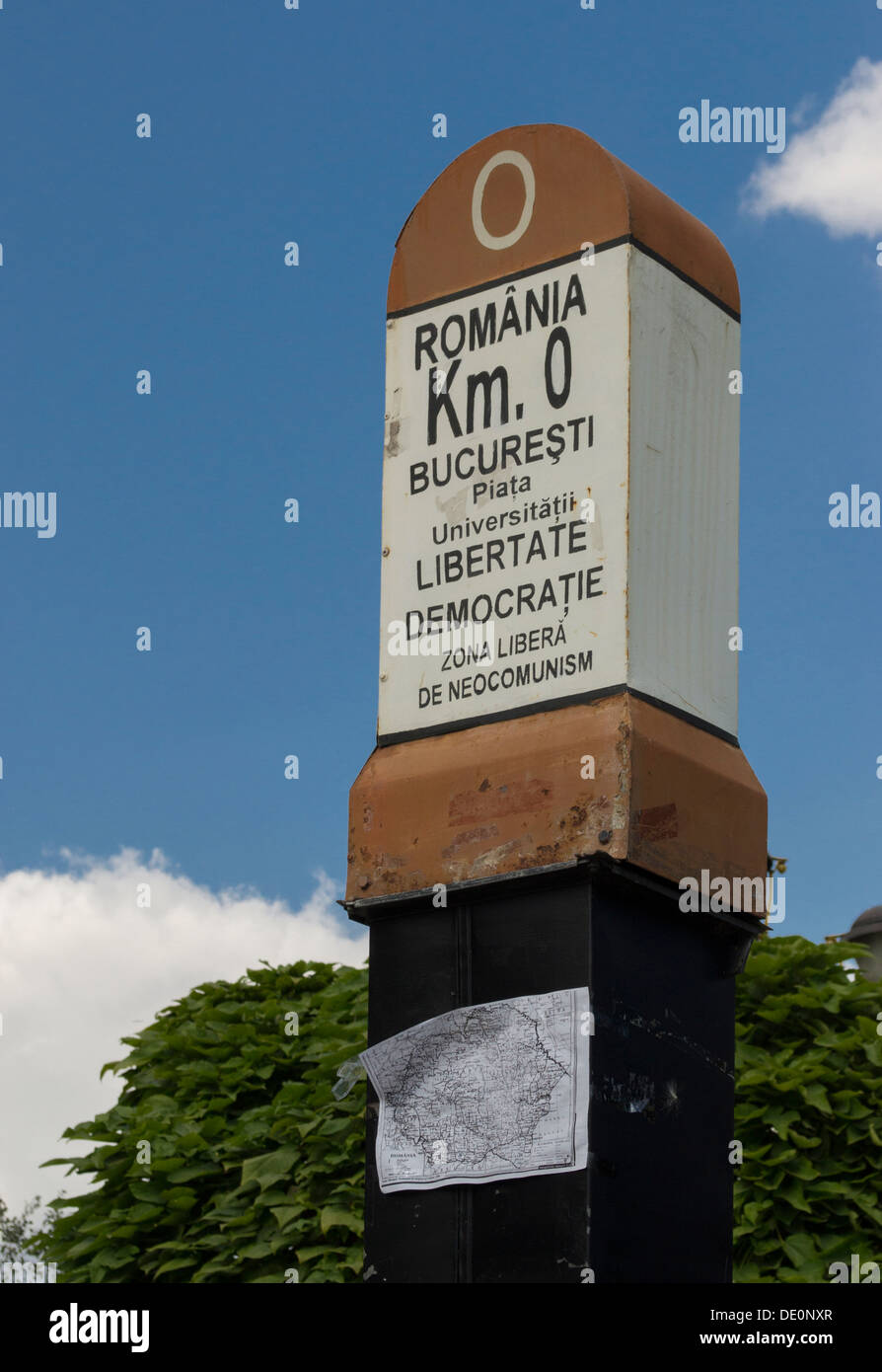 Kilometer sign hi-res stock photography and images - Alamy