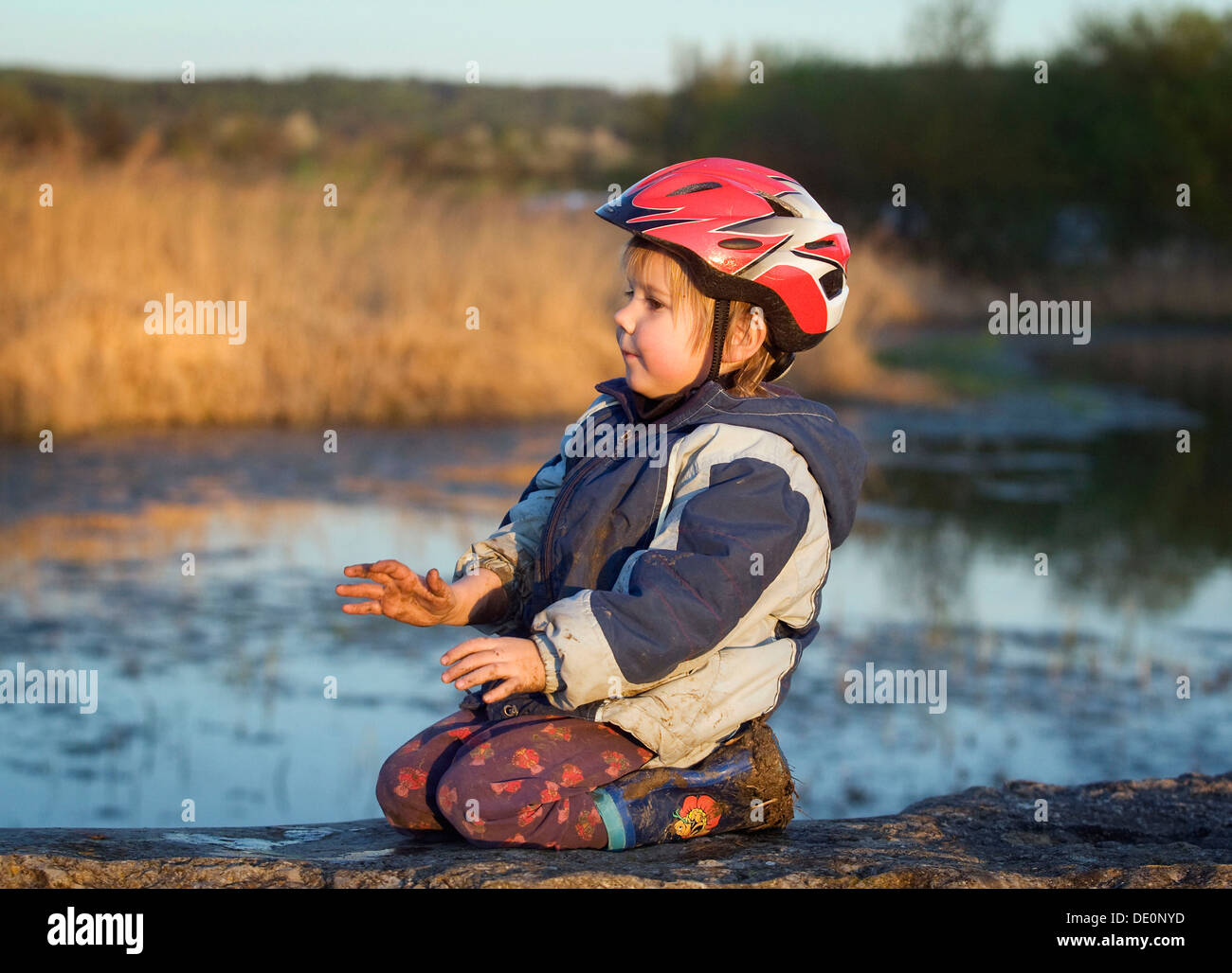 Wellington Boots Mud Children High Resolution Stock Photography and ...