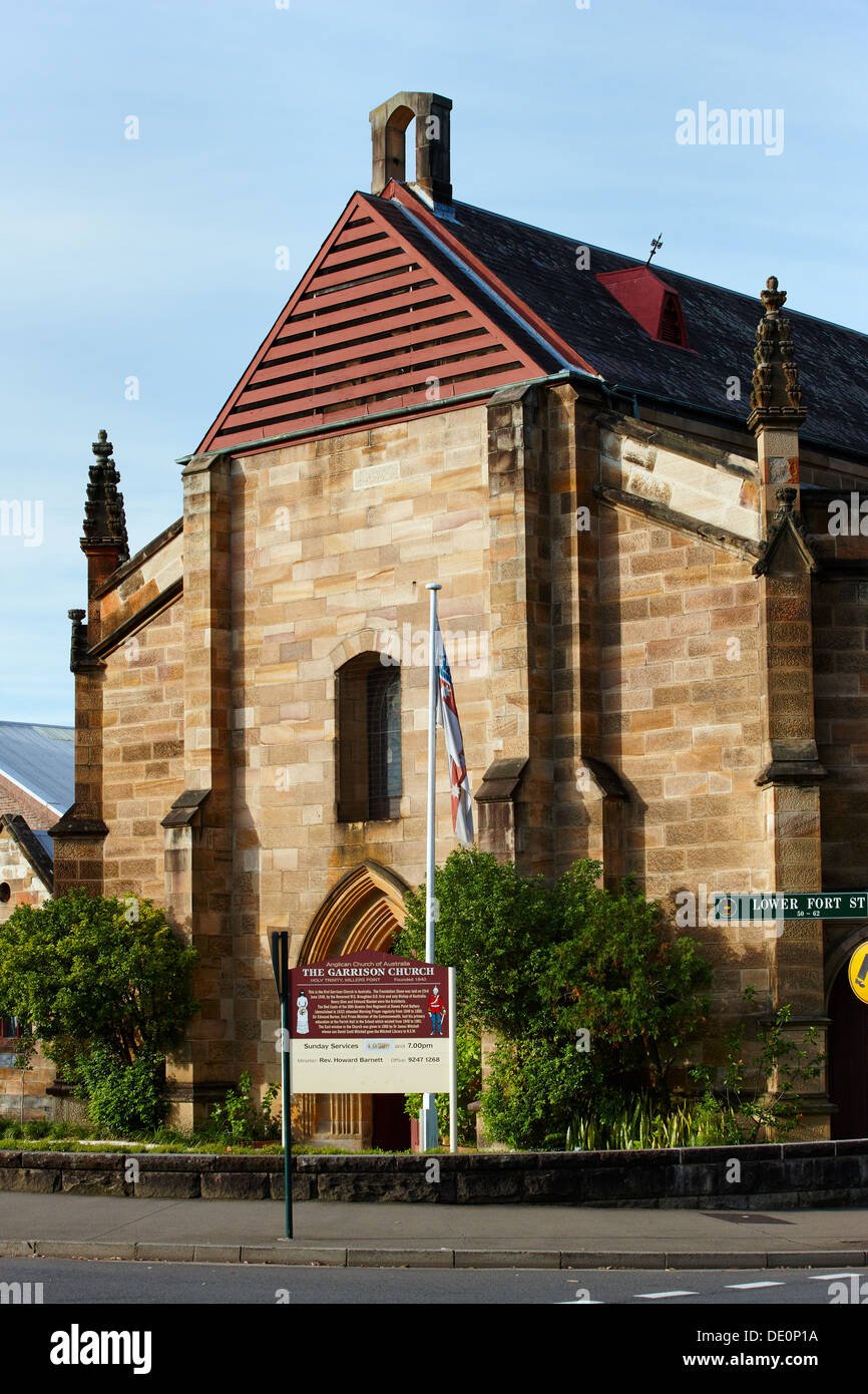 The Garrison Church, Sydney, Australia Stock Photo - Alamy