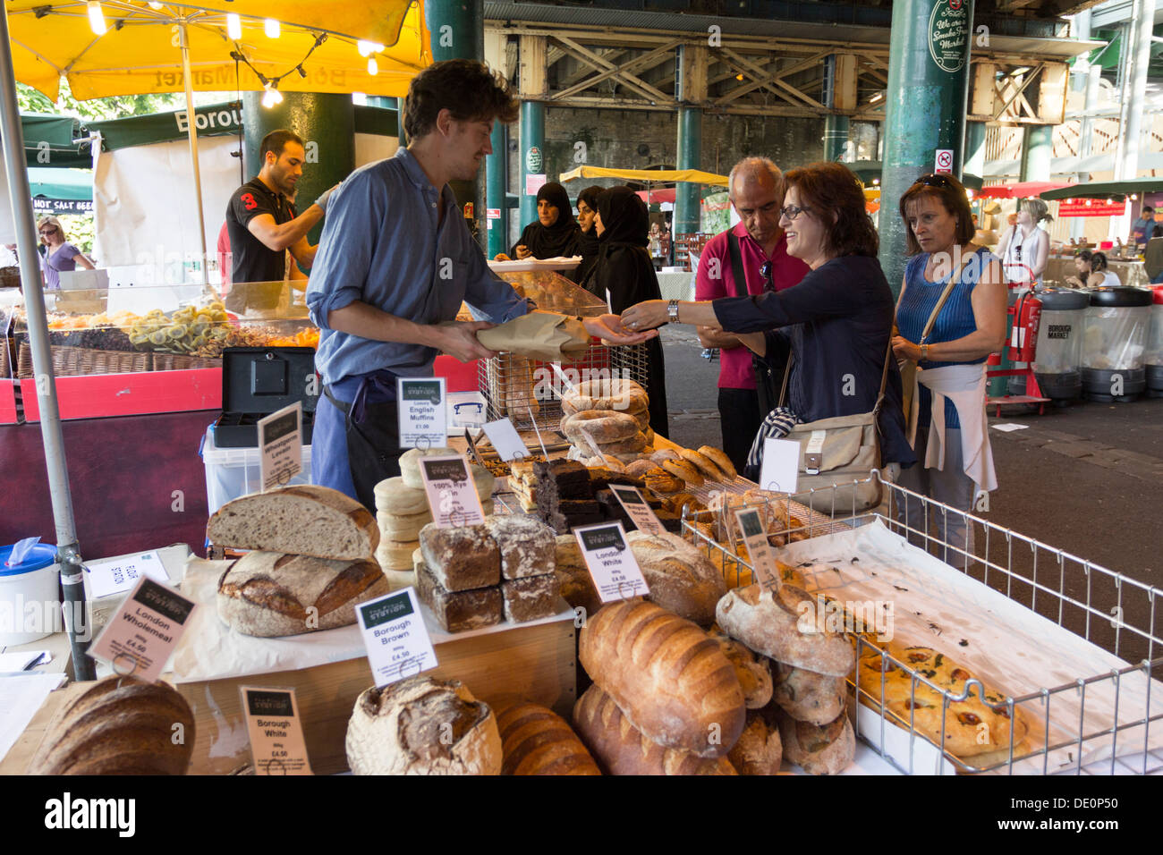 Borough Market - Southwark - London Stock Photo - Alamy