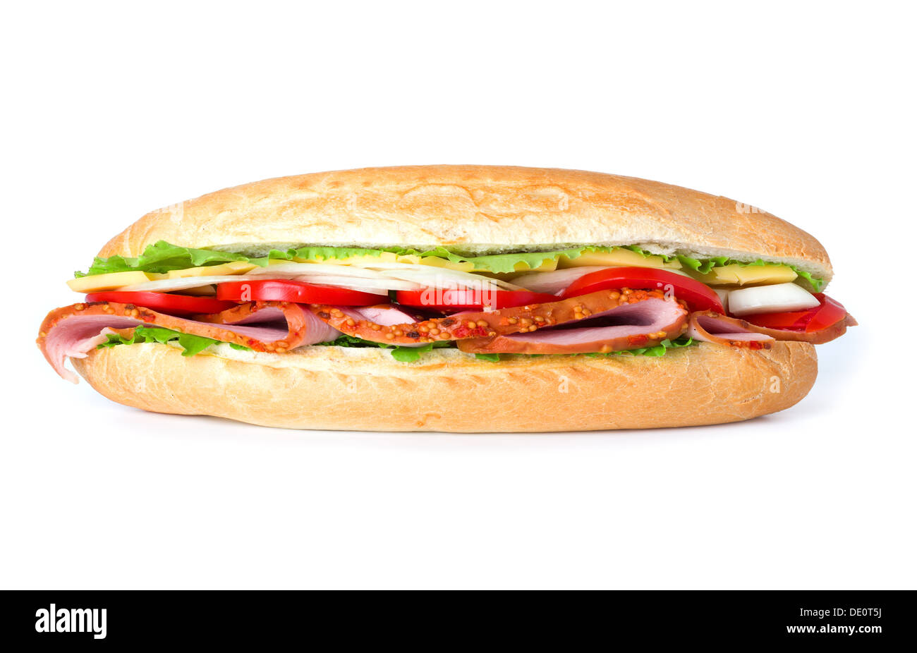 Sandwich preparation Cut Out Stock Images & Pictures - Alamy