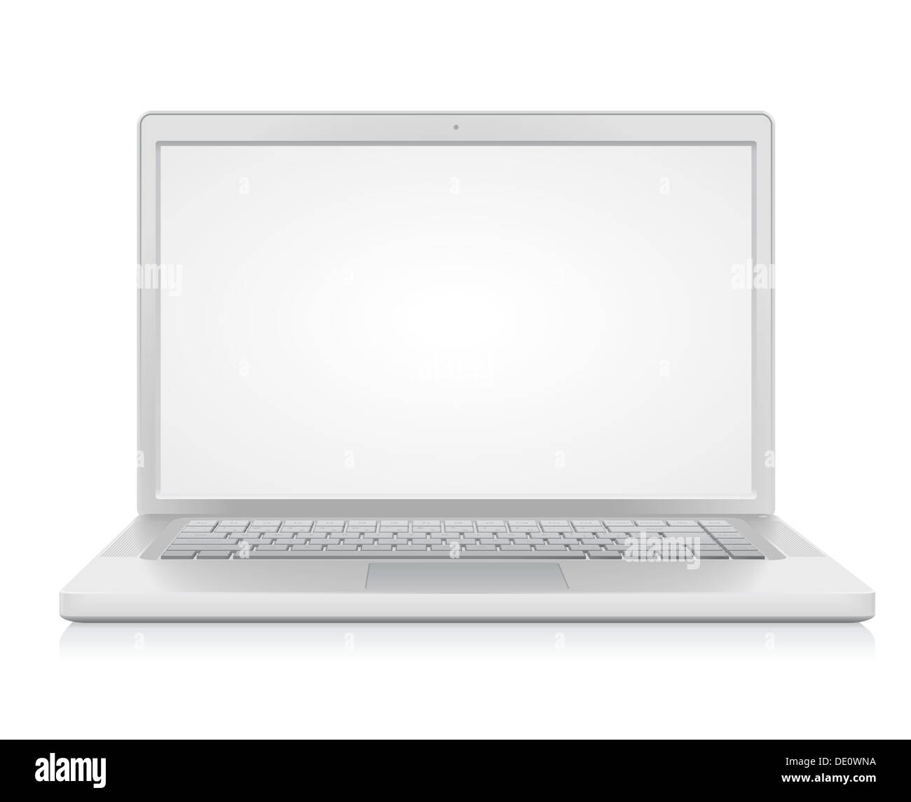 High detailed laptop. Raster version. Vector version is also available ...