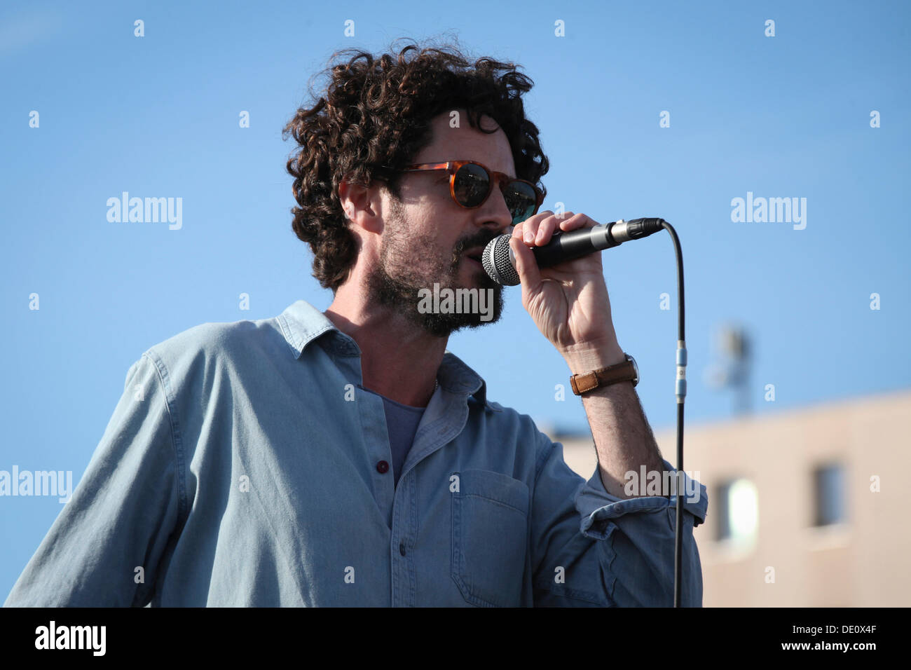 Max Herre performing live during the On the Rooftops Festival 2012 ...