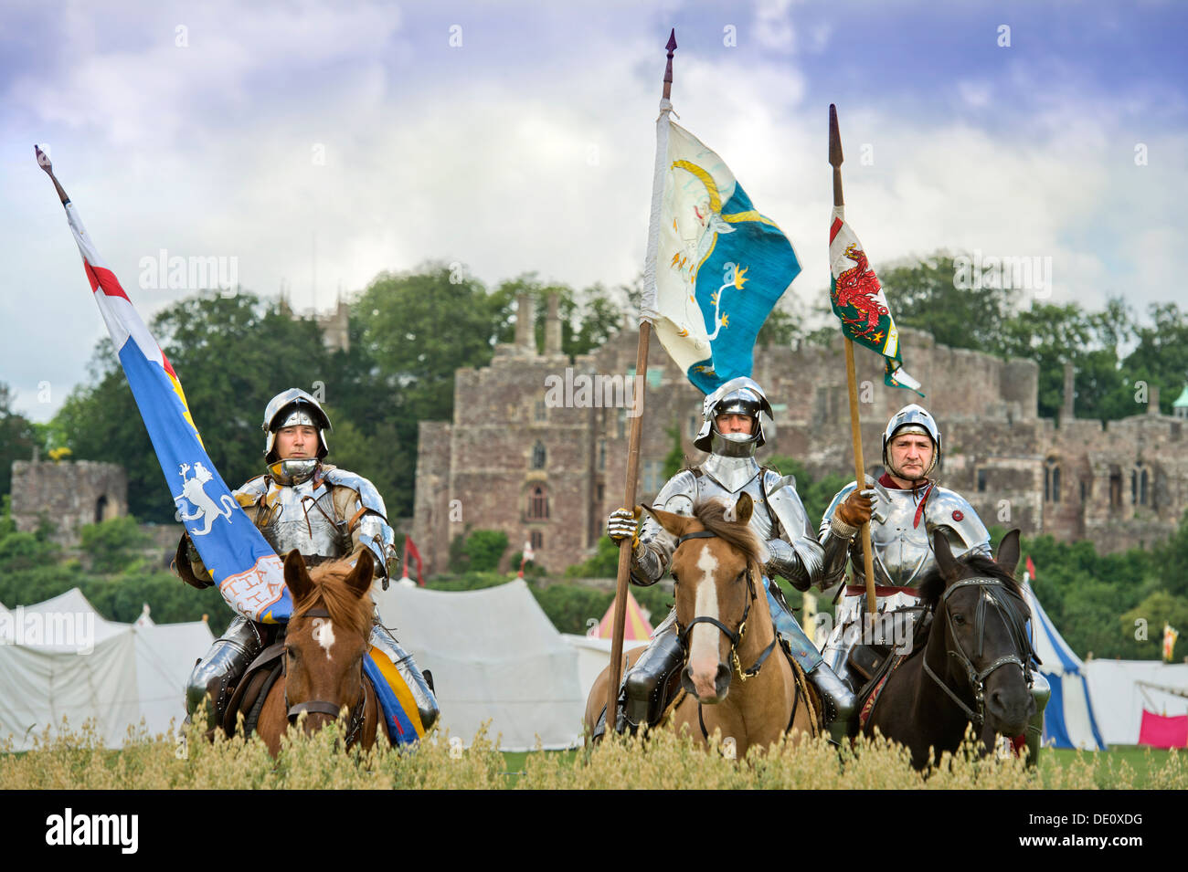 The 'Berkeley Skirmish' medieval reenactments at Berkeley Castle near ...