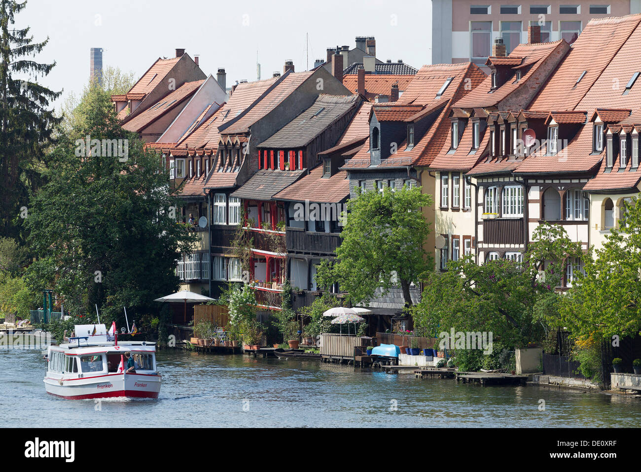 Bamberg river boat hi-res stock photography and images - Alamy