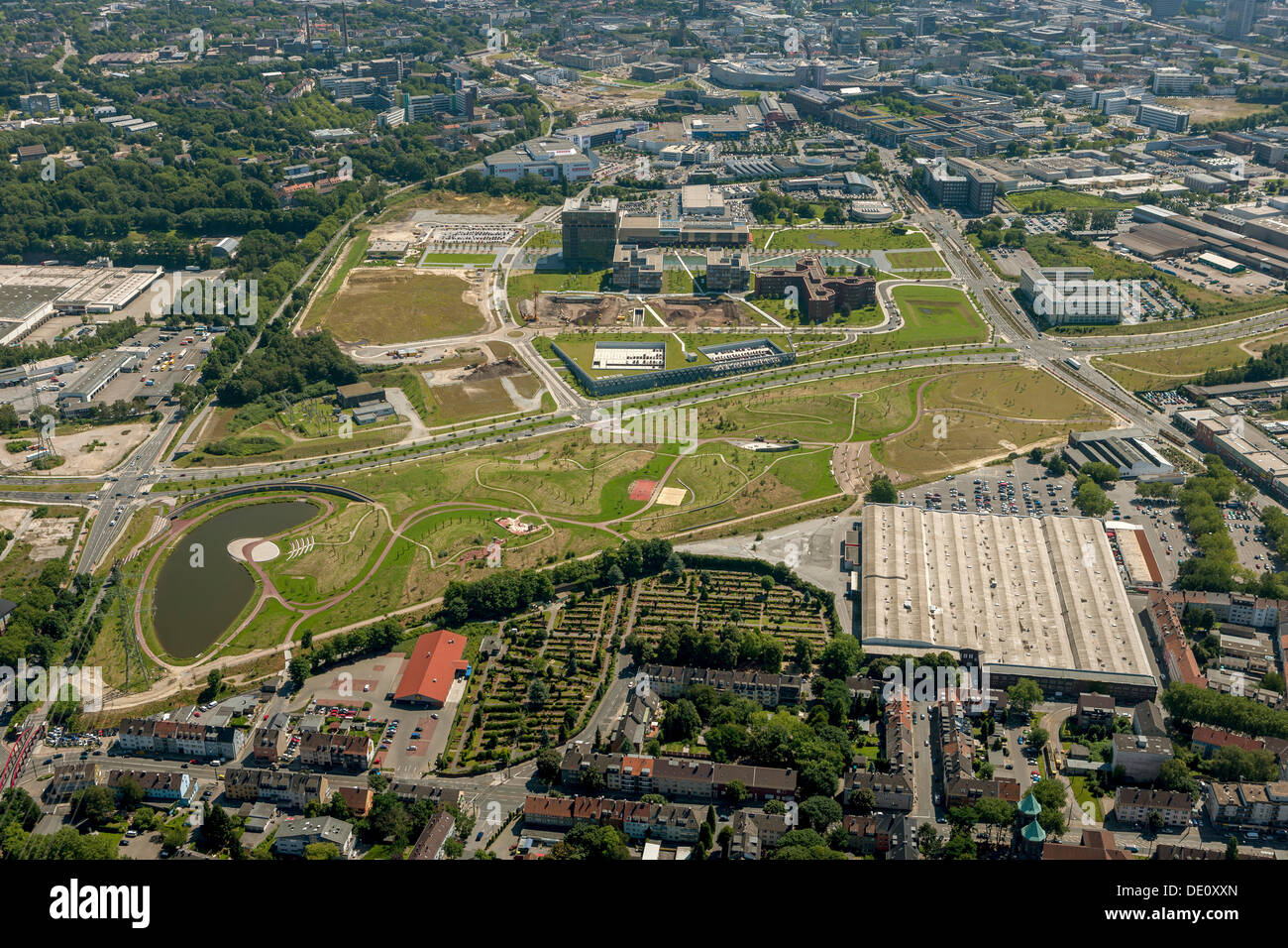 Aerial view, Essen, Ruhr area, North Rhine-Westphalia Stock Photo - Alamy