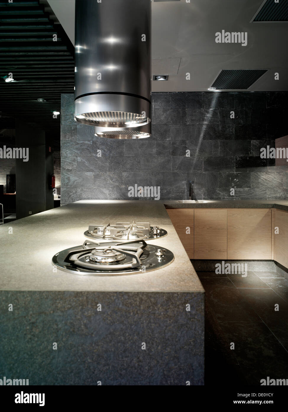 modern hi tech kitchen Stock Photo - Alamy