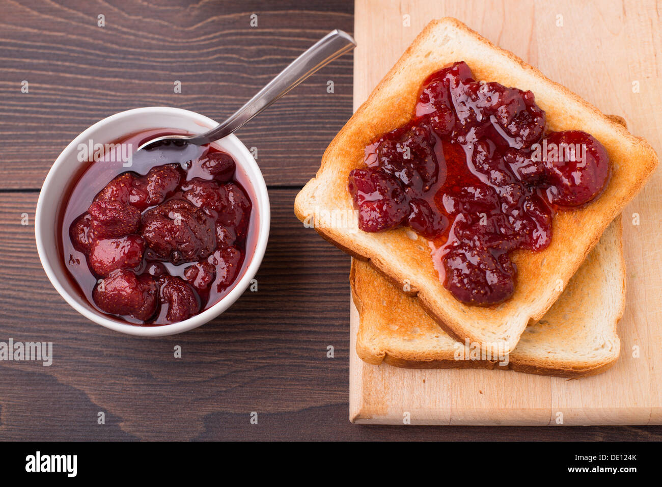 Toast jam hi-res stock photography and images - Alamy