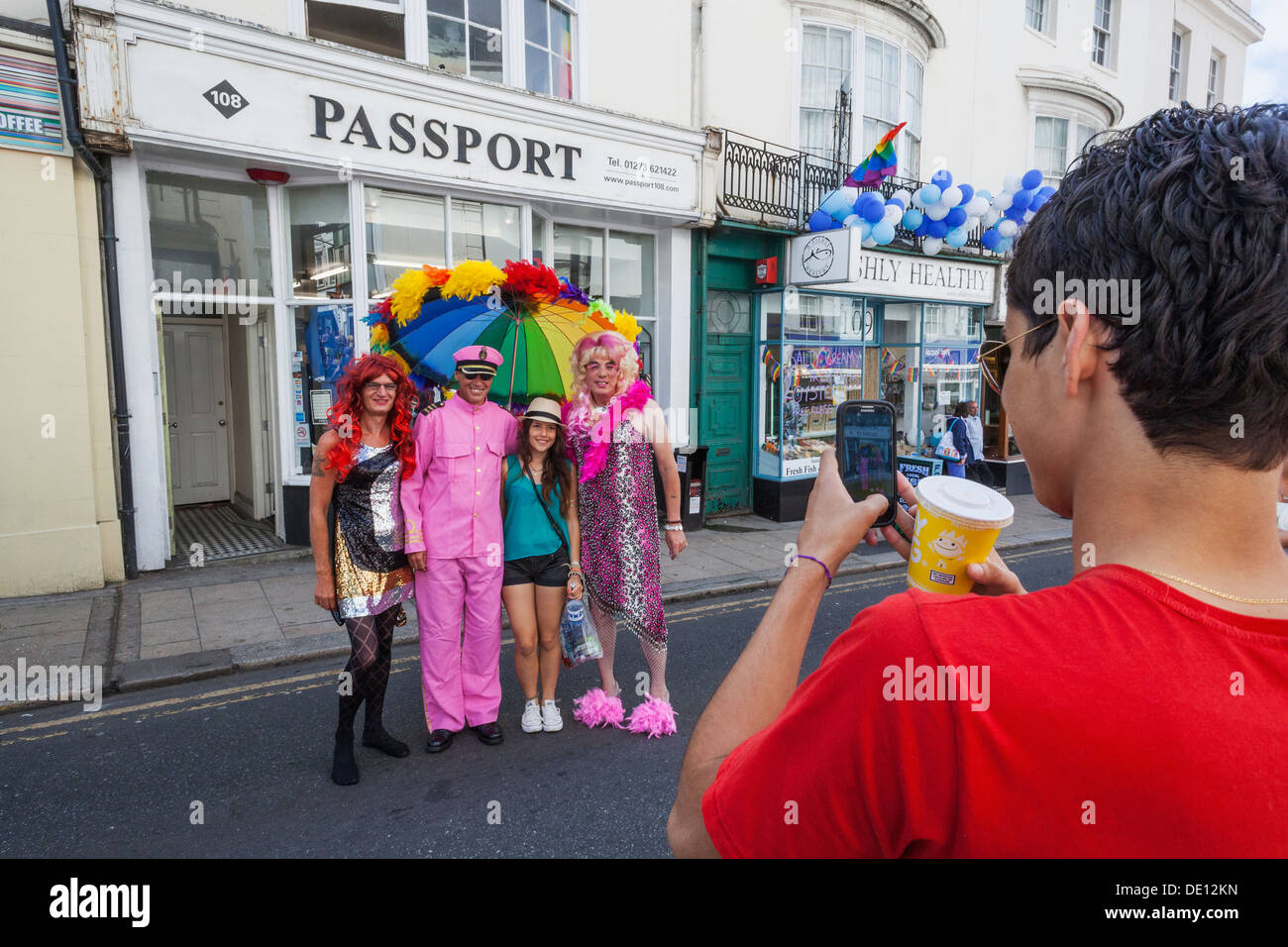 Tourists Kemptown Brighton High Resolution Stock Photography and Images ...