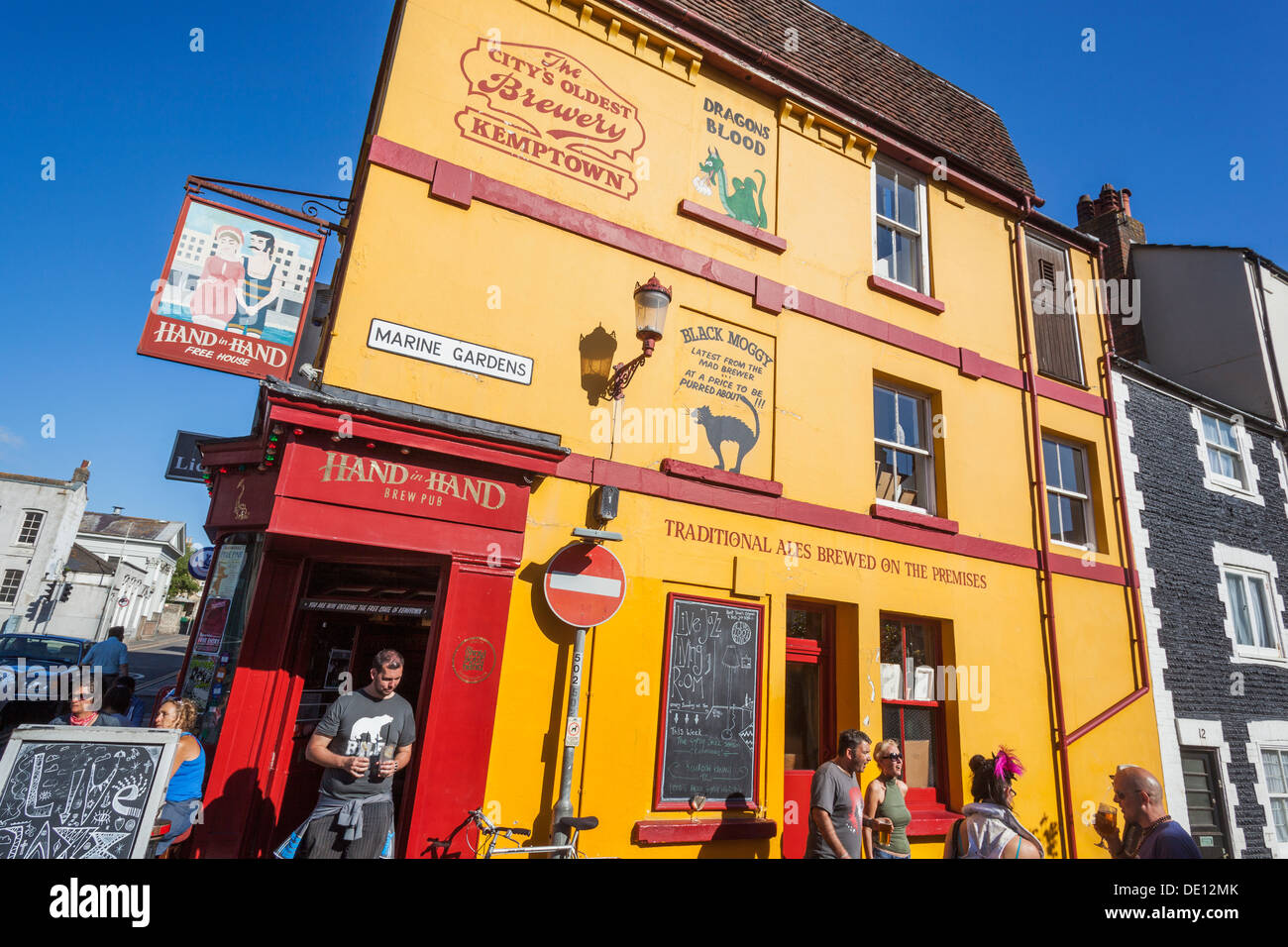 Brighton kemp town hi-res stock photography and images - Alamy