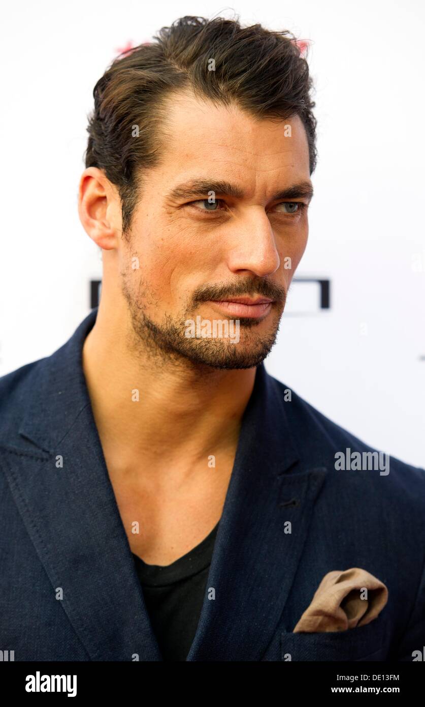 Frankfurt Main, Germany. 09th September 2013. British model David Gandy ...
