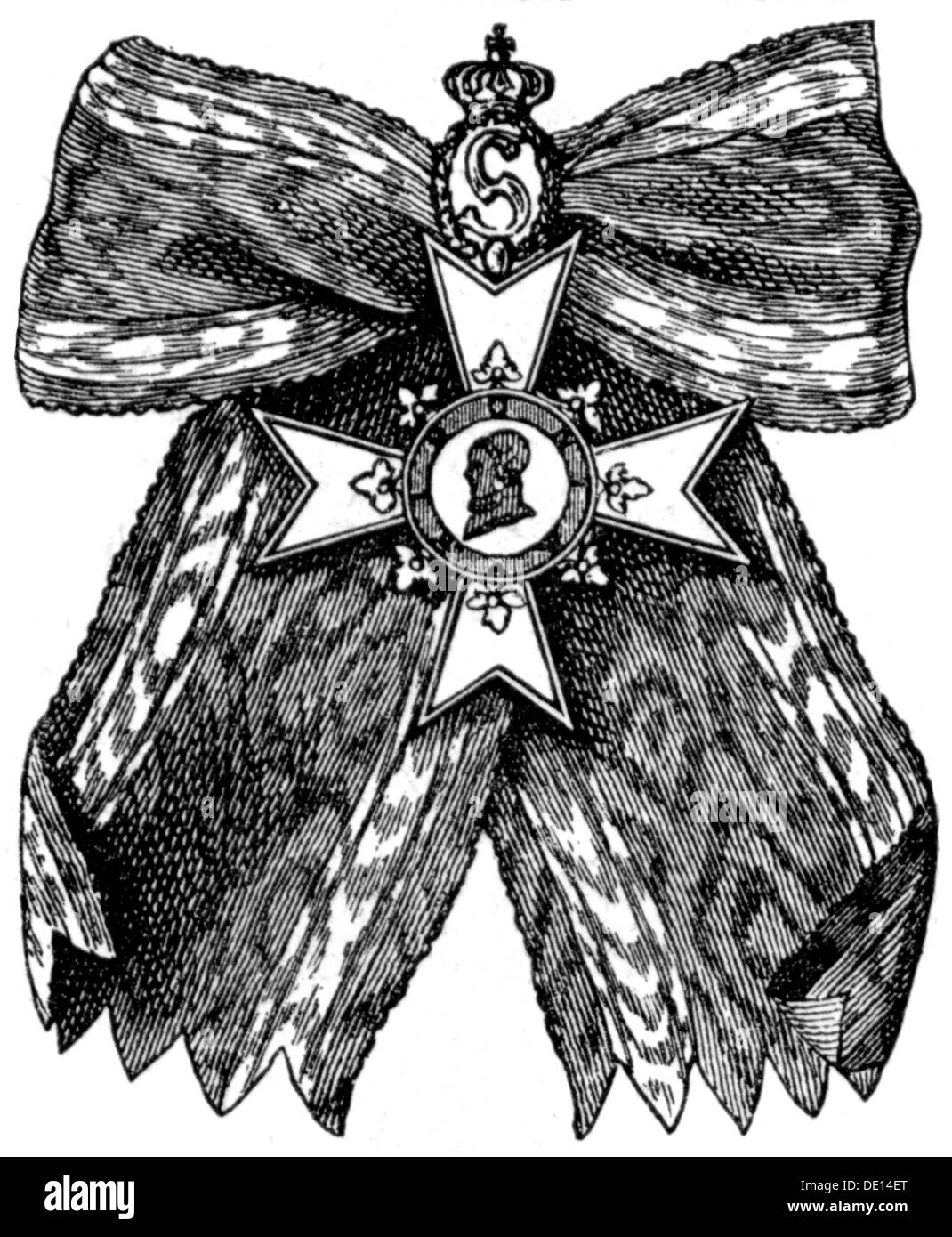 medals and decorations, Germany, Saxony, Order of Sidonia, founded 31. ...