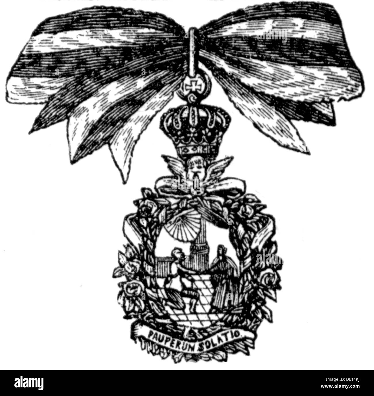 Woman with medals Black and White Stock Photos & Images - Alamy