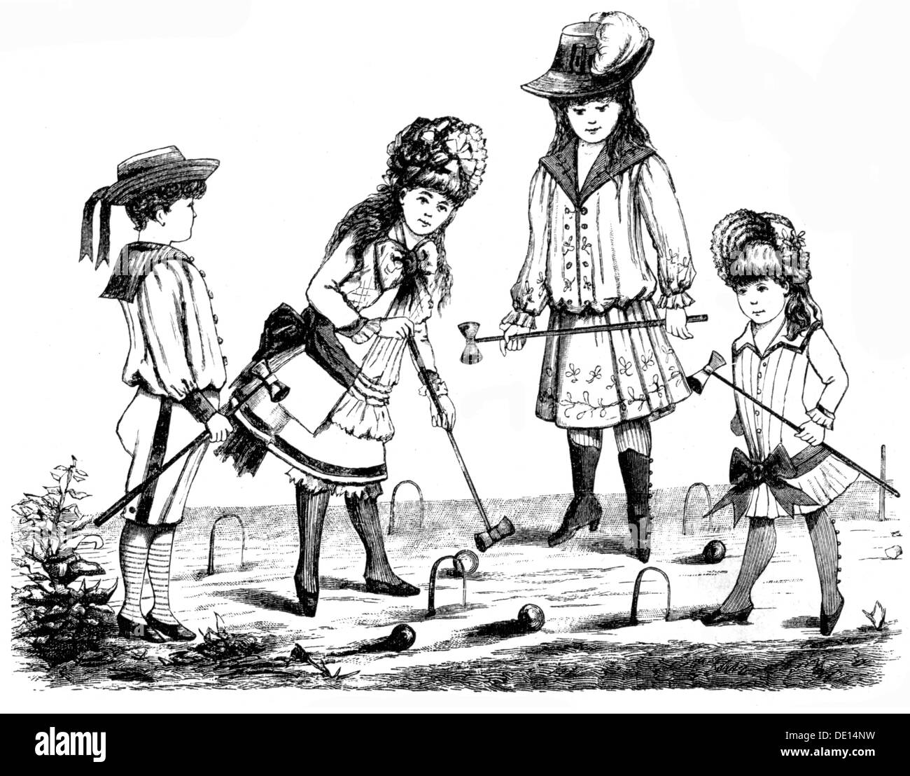 Girl girls female boy boys male Cut Out Stock Images & Pictures - Alamy