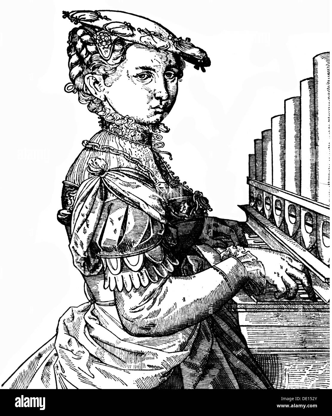 Woodcut by tobias stimmer Black and White Stock Photos & Images - Alamy