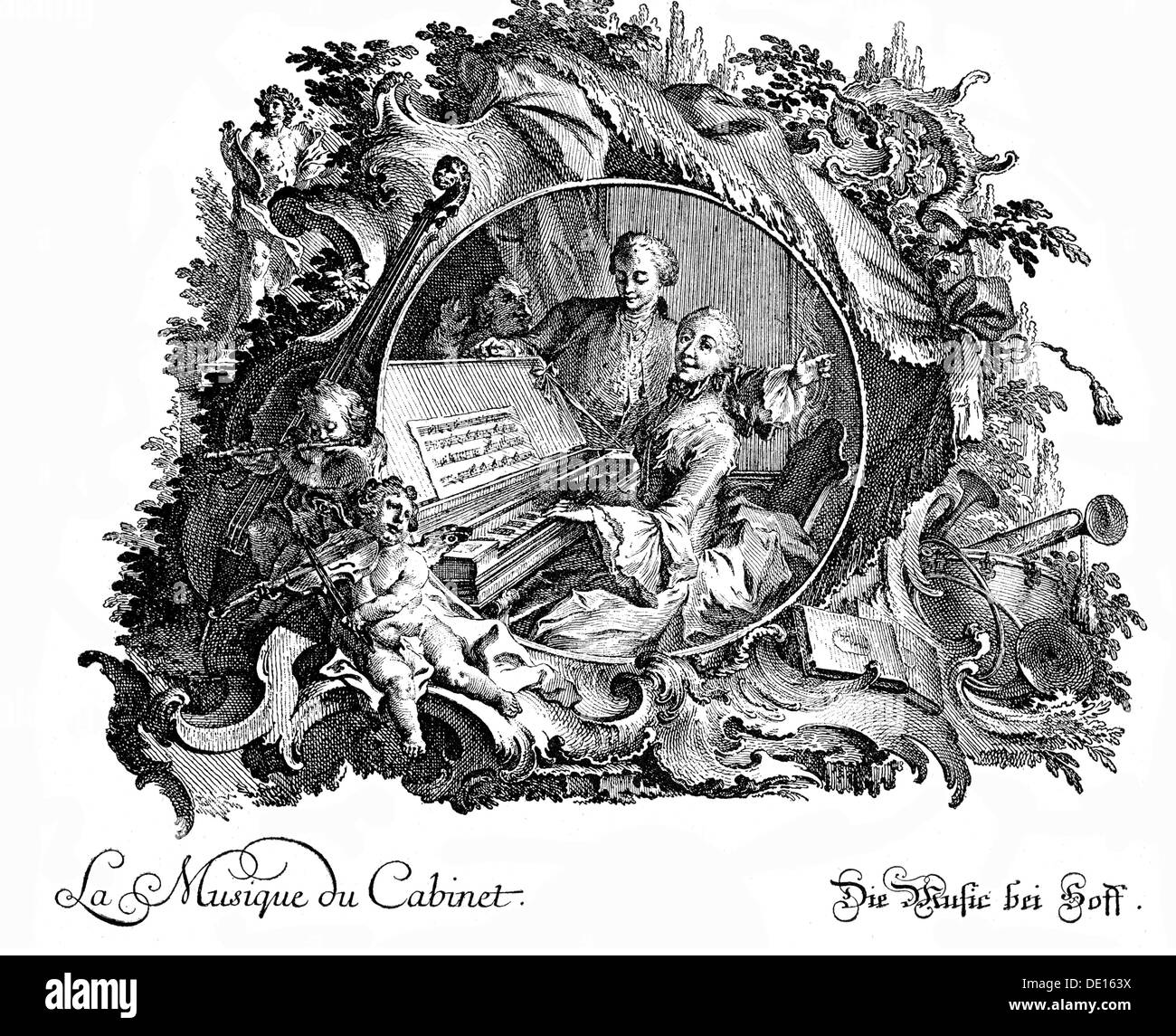 Music instruments 18th century hi-res stock photography and images - Alamy