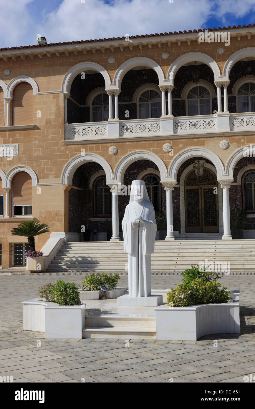 Cyprus, Nicosia, Nicosia, Kyprianou at the Archbishop's Palace Square ...