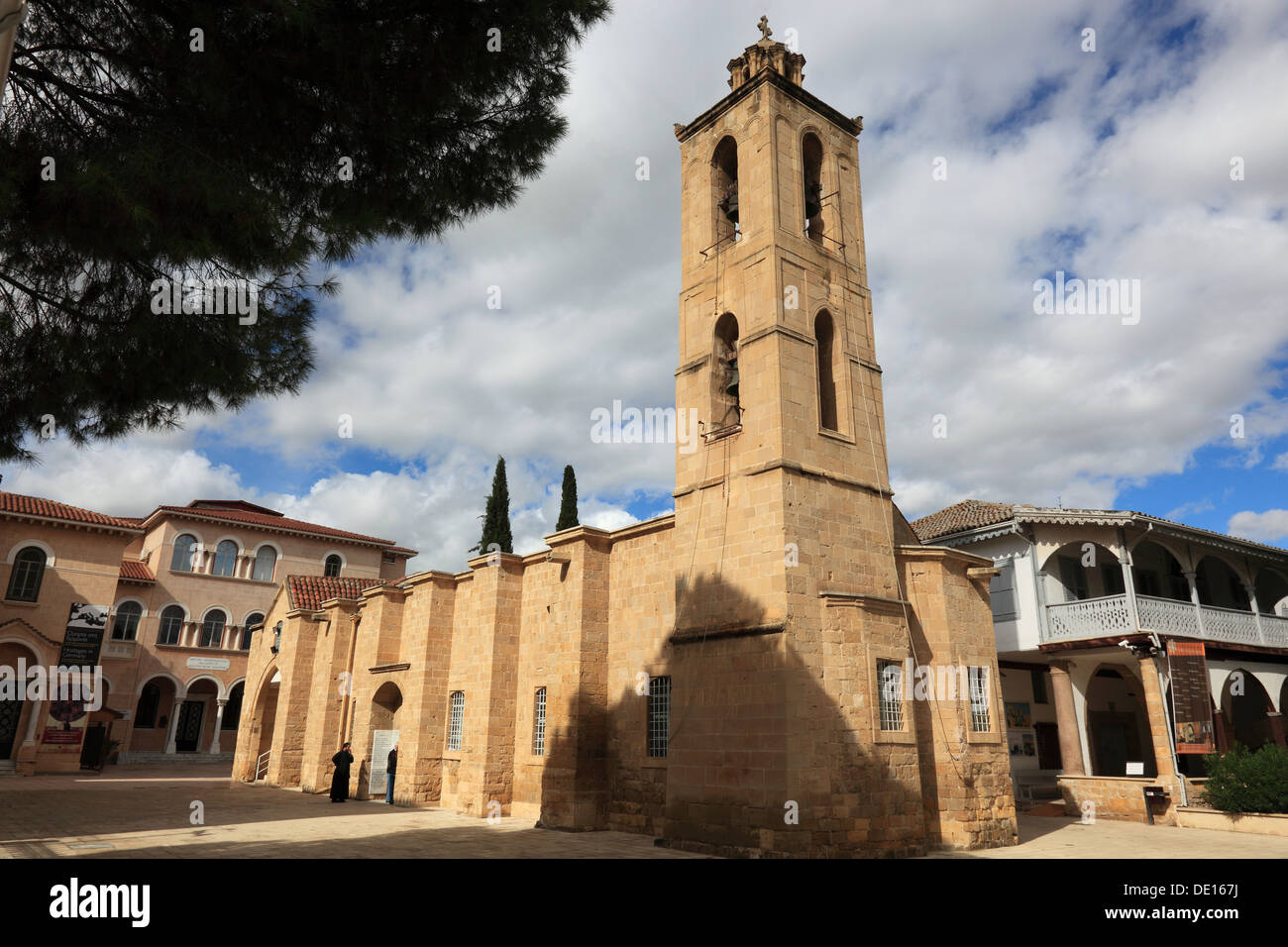 Cyprus, Nicosia, Lefkosia, the tower of St. John's Cathedral, St Stock ...