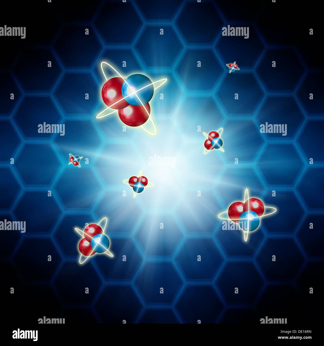 Protons hi-res stock photography and images - Alamy