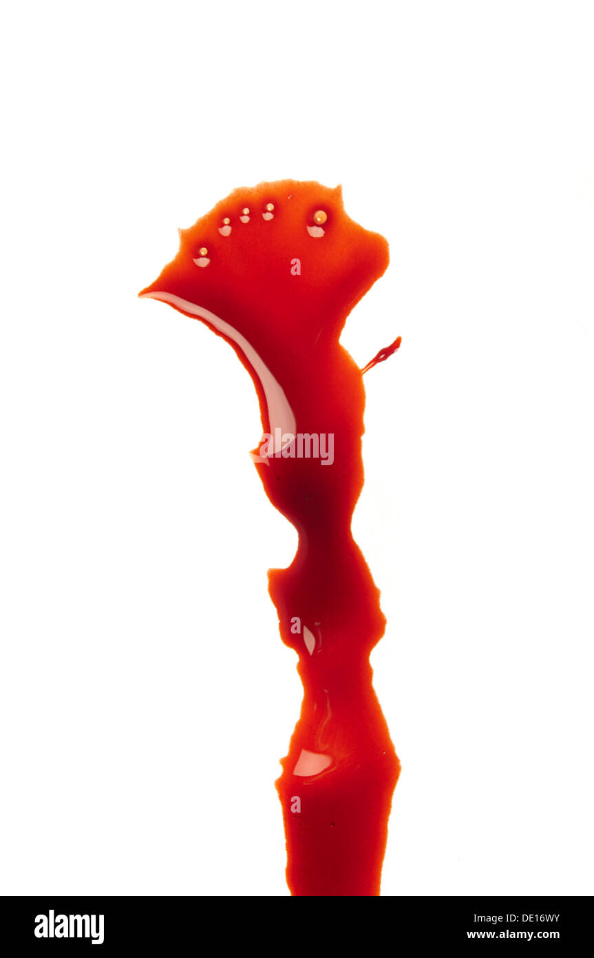 blood spatter and drops Stock Photo - Alamy