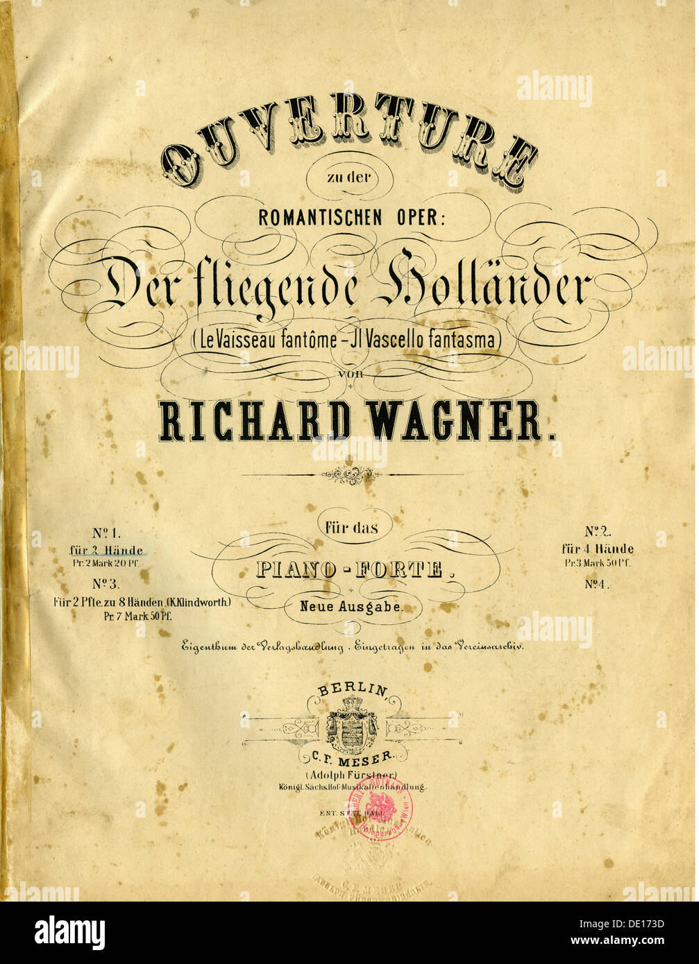 Richard wagner piano hi-res stock photography and images - Alamy