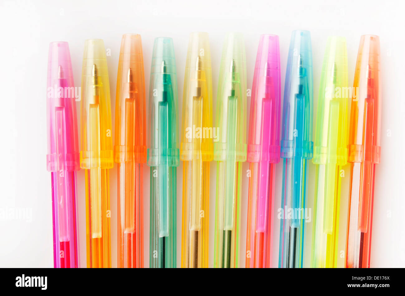 Colorful Pens High Resolution Stock Photography and Images - Alamy