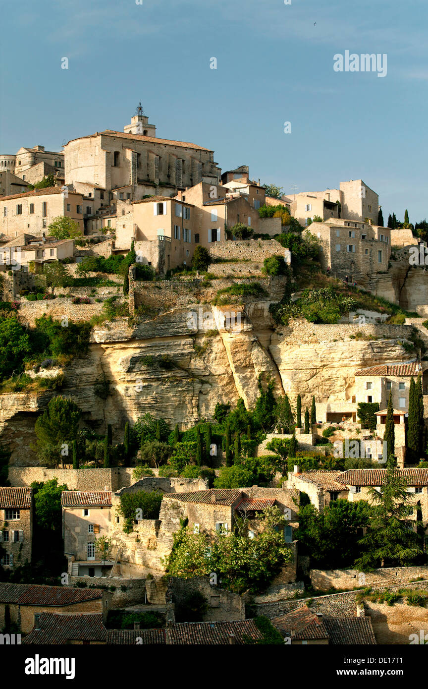 Village of Gordes, Luberon, Vaucluse, France, Europe Stock Photo - Alamy