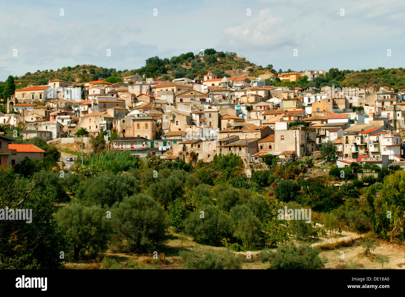 Village of Riace, Aspromonte National Park, Calabria, Italy, Europe ...