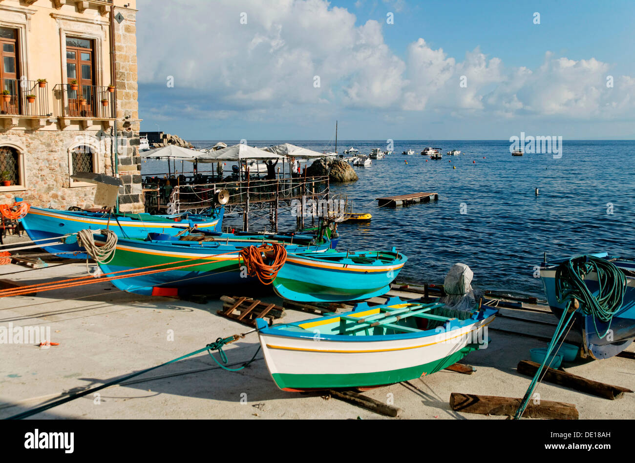 Port of Scilla, Calabria, Italy, Europe Stock Photo - Alamy