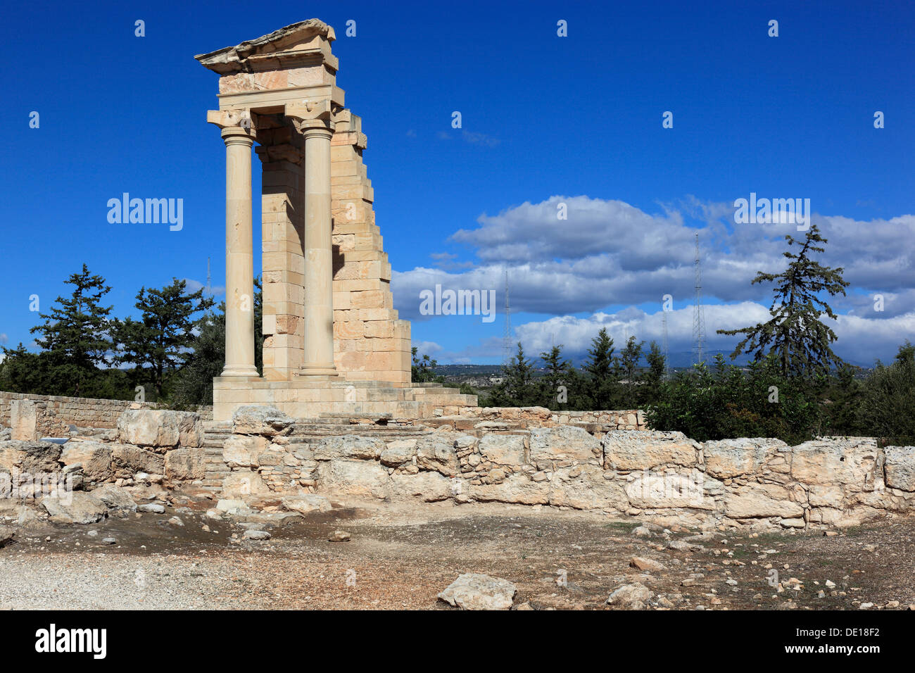 Cyprus, Kourion, Assyrian Ku-ri-i, ancient Greek, Latin curium Hylates ...