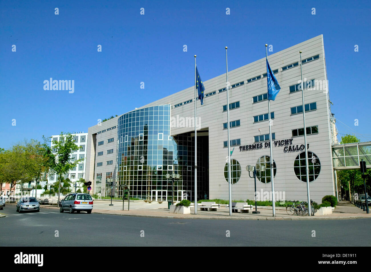 Callou Baths, the Auvergne region's capital of thermalism, Vichy ...