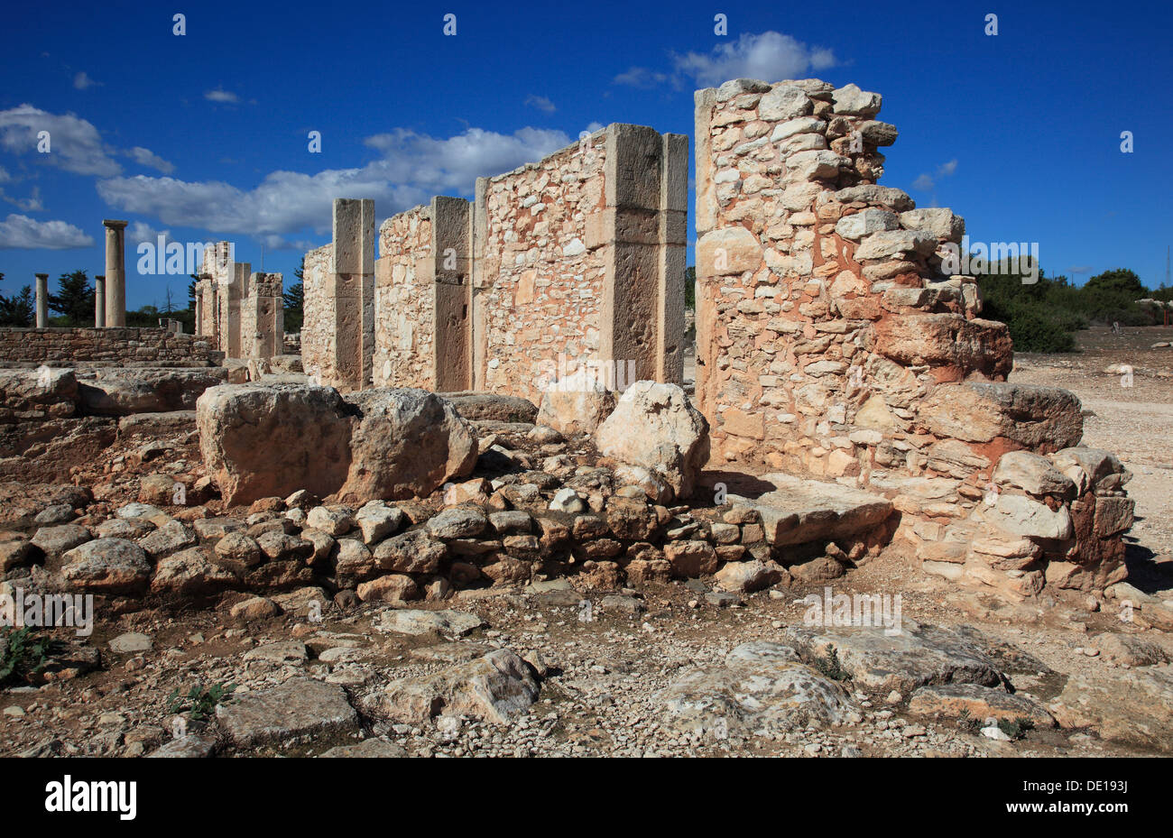 Cyprus, Kourion, Assyrian Ku-ri-i, ancient Greek, Latin curium Hylates ...