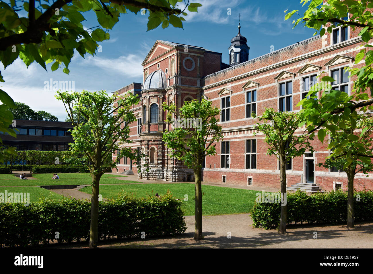 Renaissance citadel with palace of Juelich, North Rhine-Westphalia ...