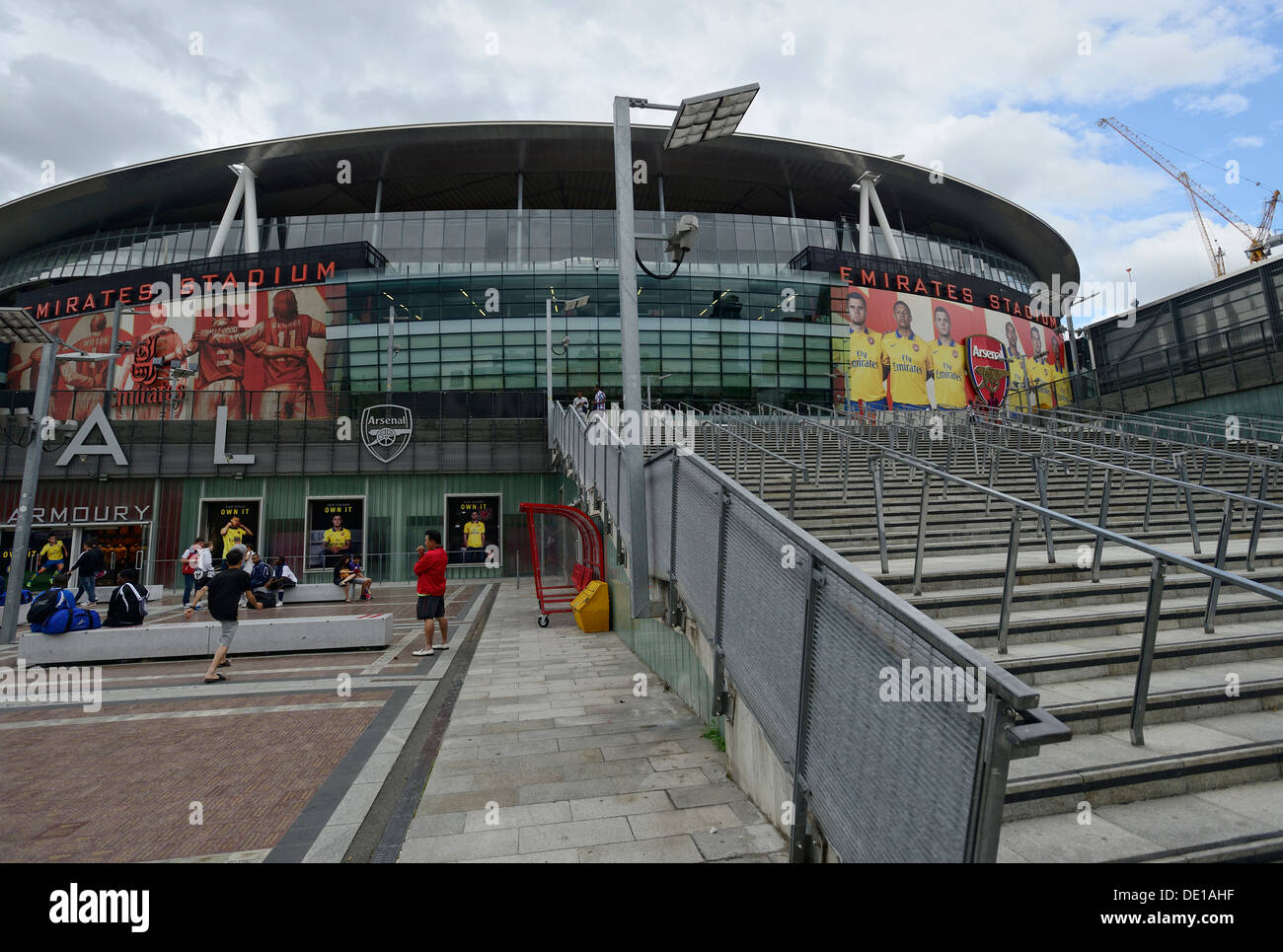 Emirates stadium at Arsenal Stock Photo - Alamy