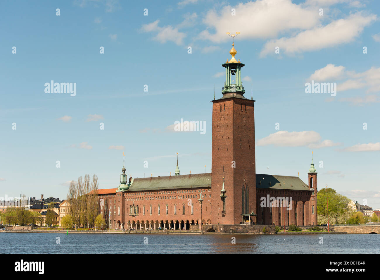 City Hall a famous landmark of Stockholm, Sweden Stock Photo - Alamy