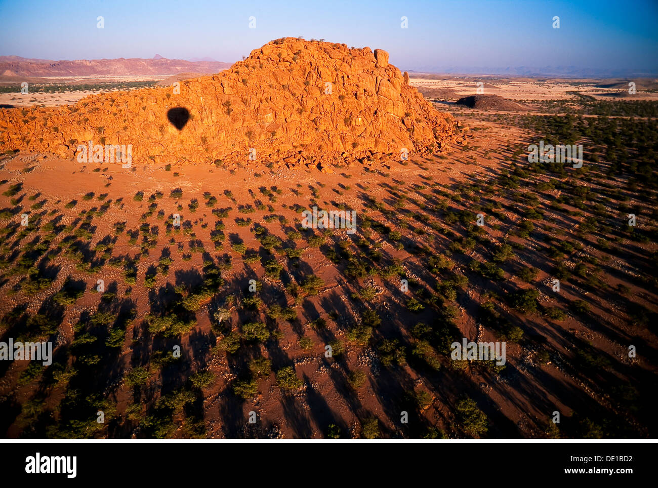 geography / travel, Namibia, Erongo, balloon ride across Erongo ...