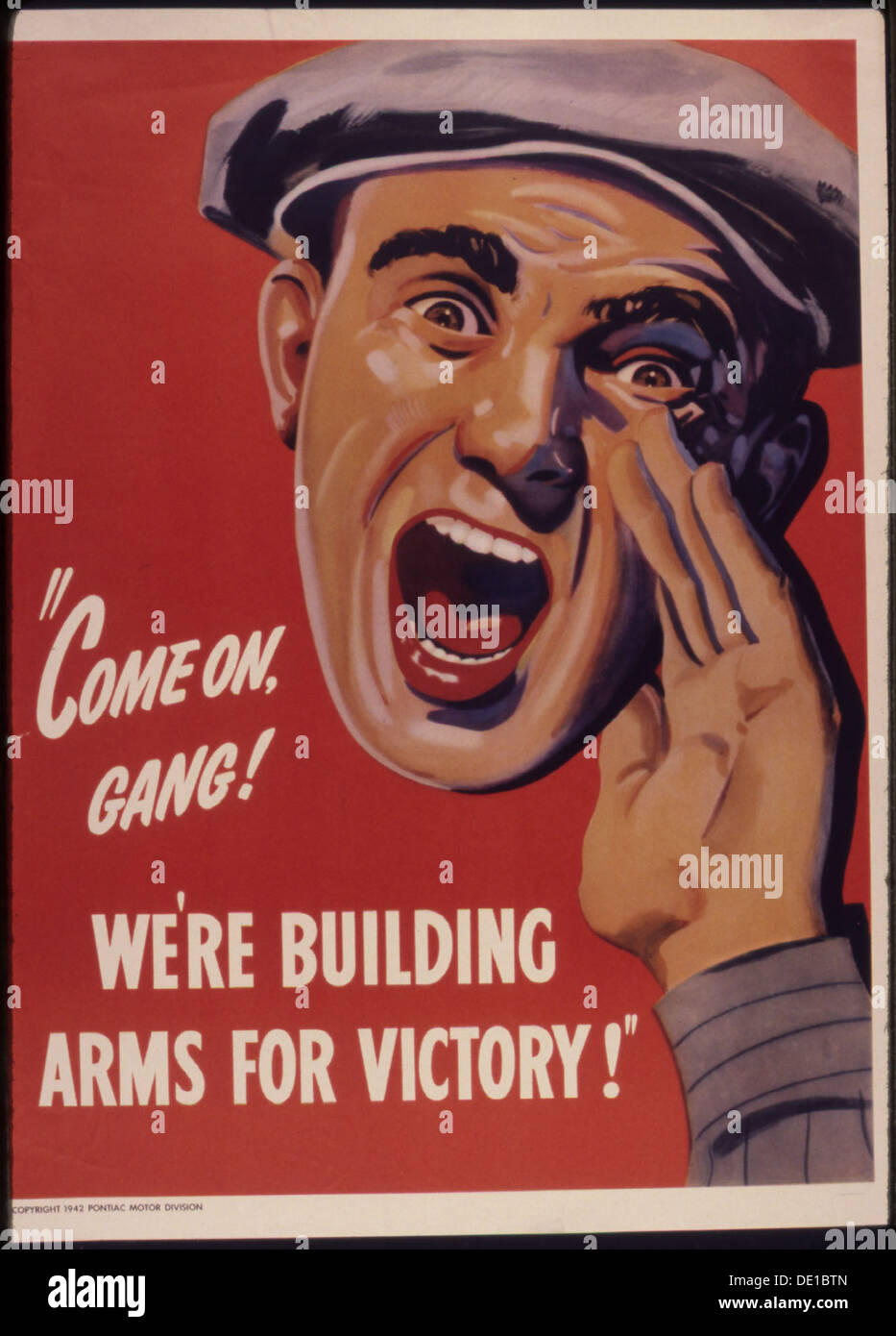 This World War II-era propaganda poster calls for collective effort in ...