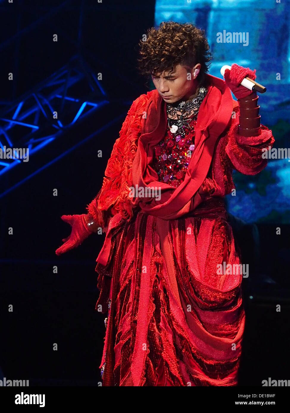 Singer Leo Ku holds concert Amazing World in Guangzhou,China on Monday ...