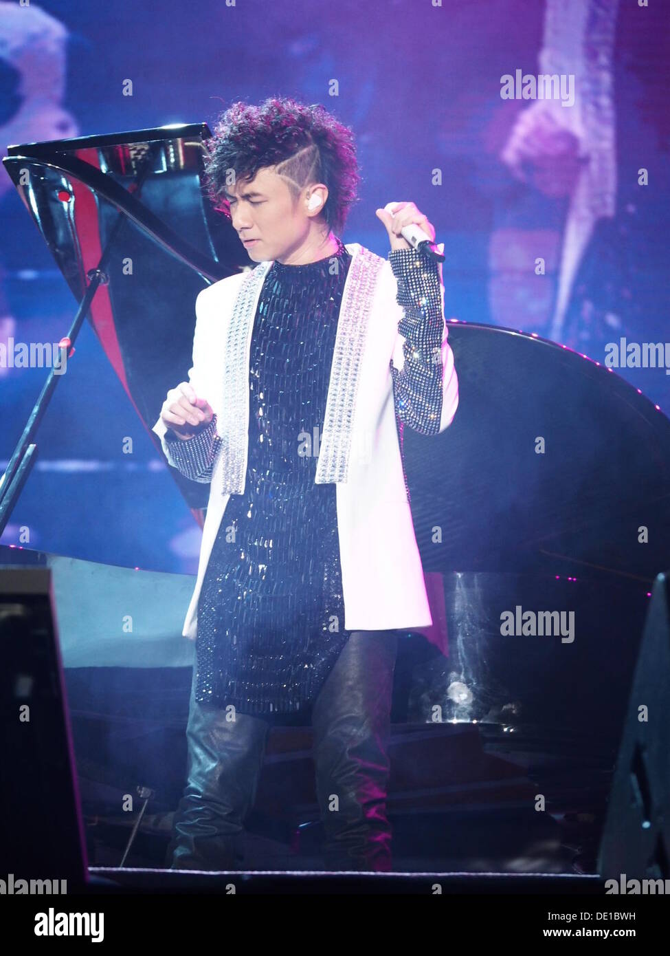 Singer Leo Ku holds concert Amazing World in Guangzhou,China on Monday ...