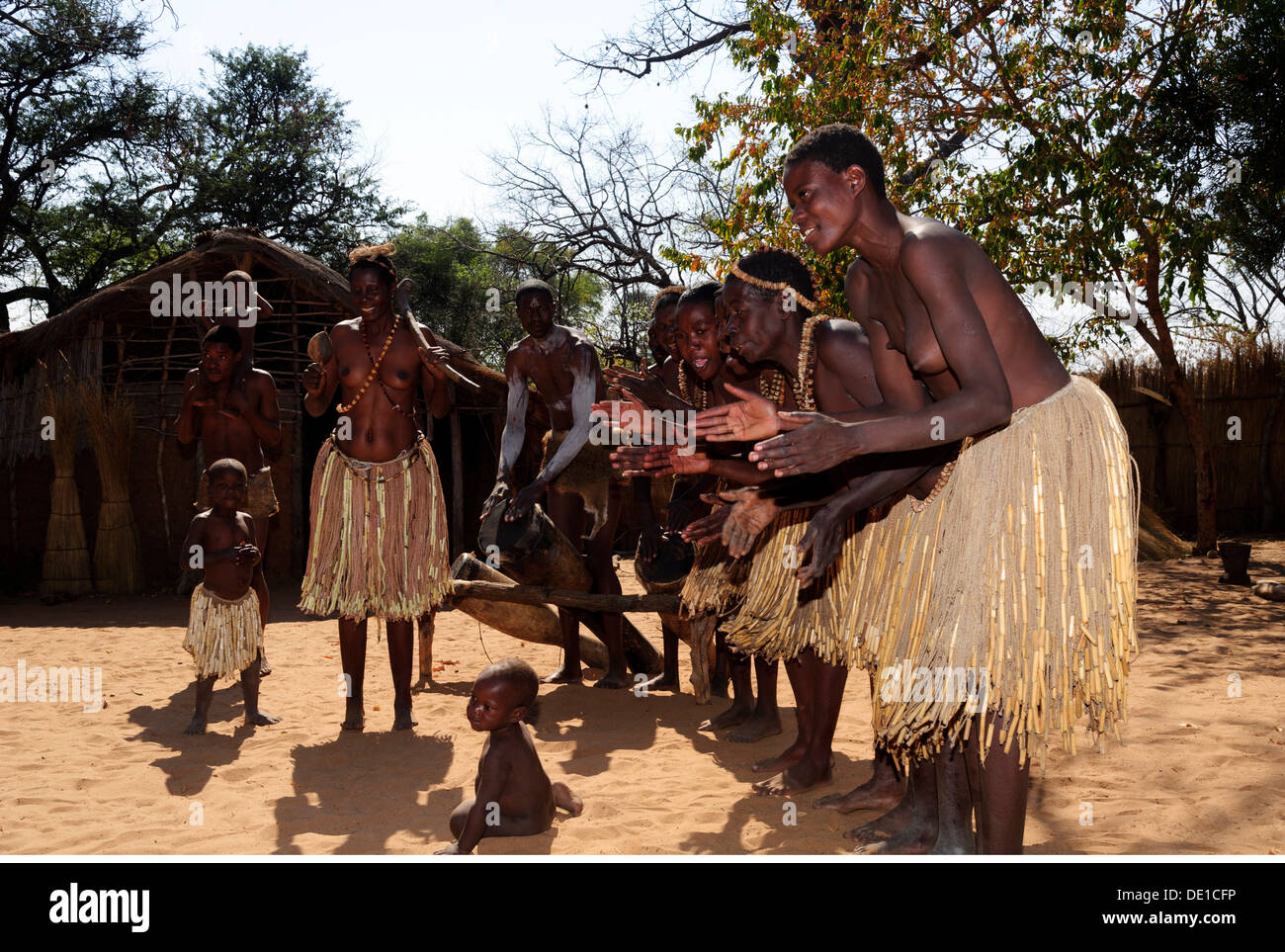 Mafwe living museum hi-res stock photography and images - Alamy