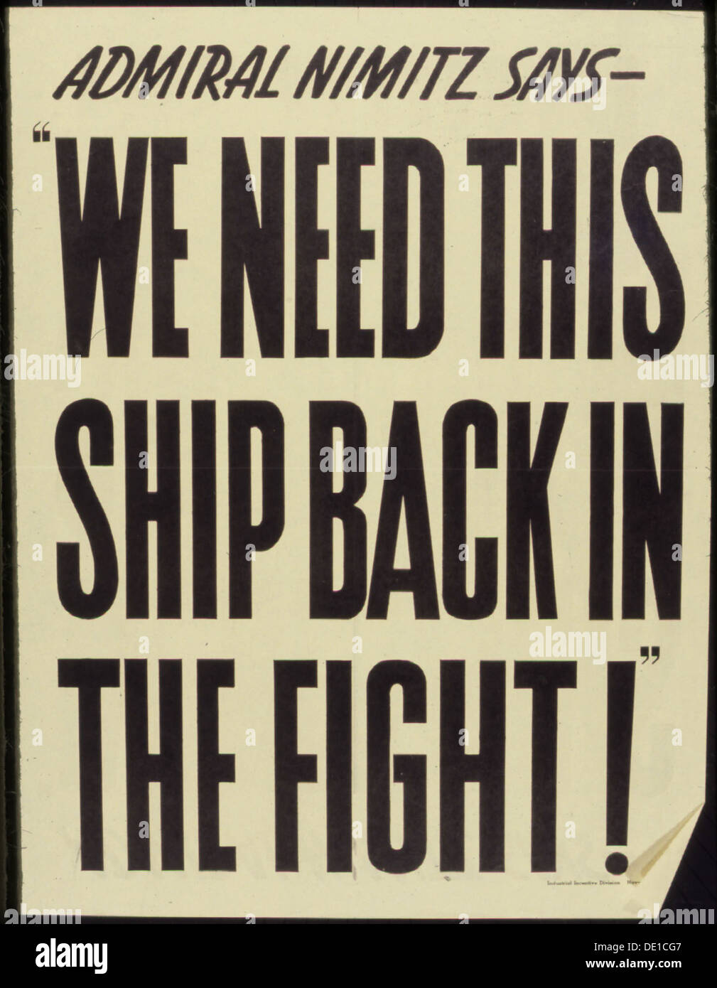 German propaganda poster navy hi-res stock photography and images - Alamy