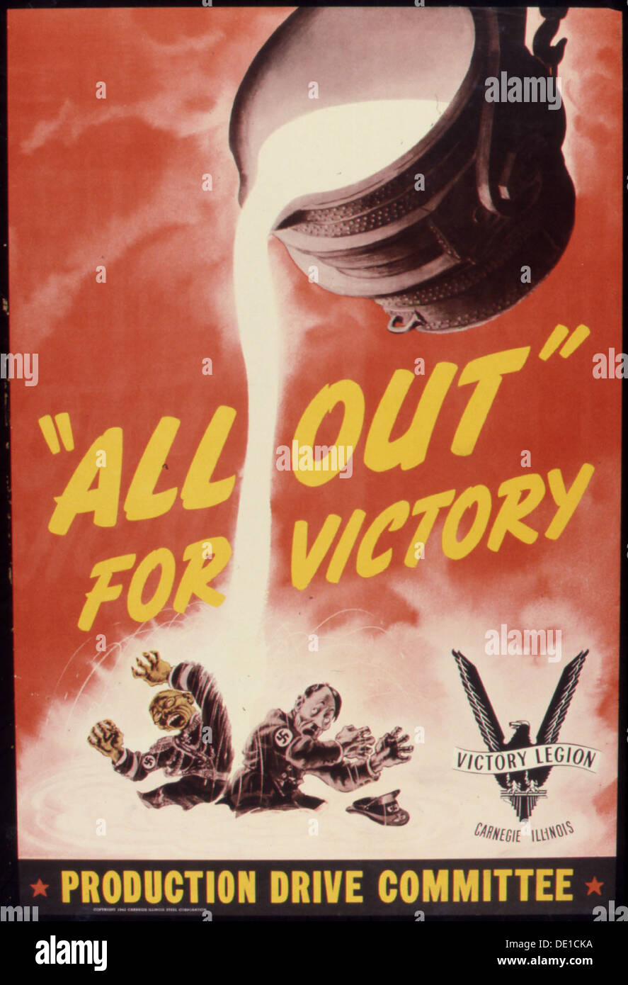 This American propaganda poster encourages full-scale participation in ...