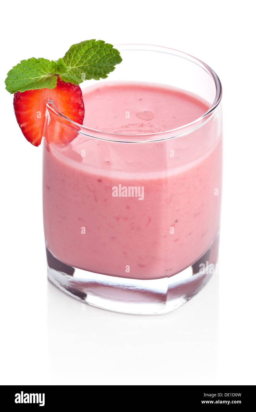 Delicious sweet smoothie Cut Out Stock Images & Pictures - Alamy