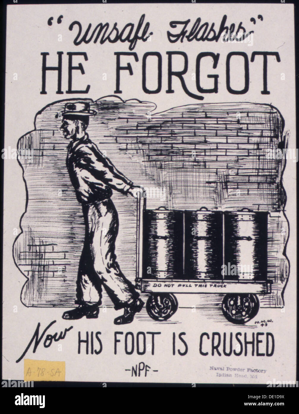 This World War II-era propaganda poster serves as a warning about ...