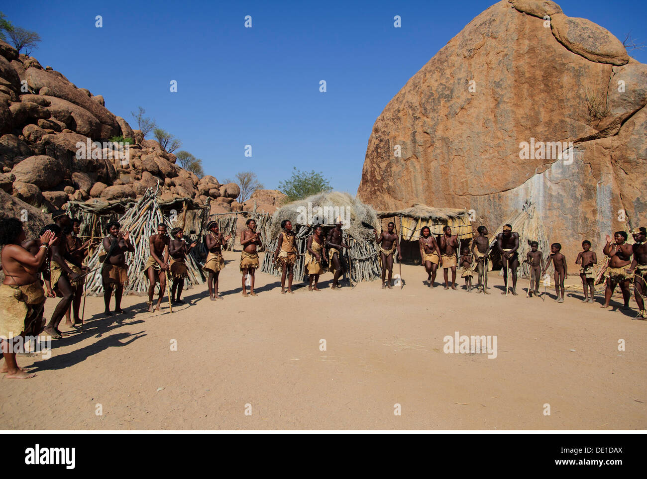 Damara living museum hi-res stock photography and images - Alamy