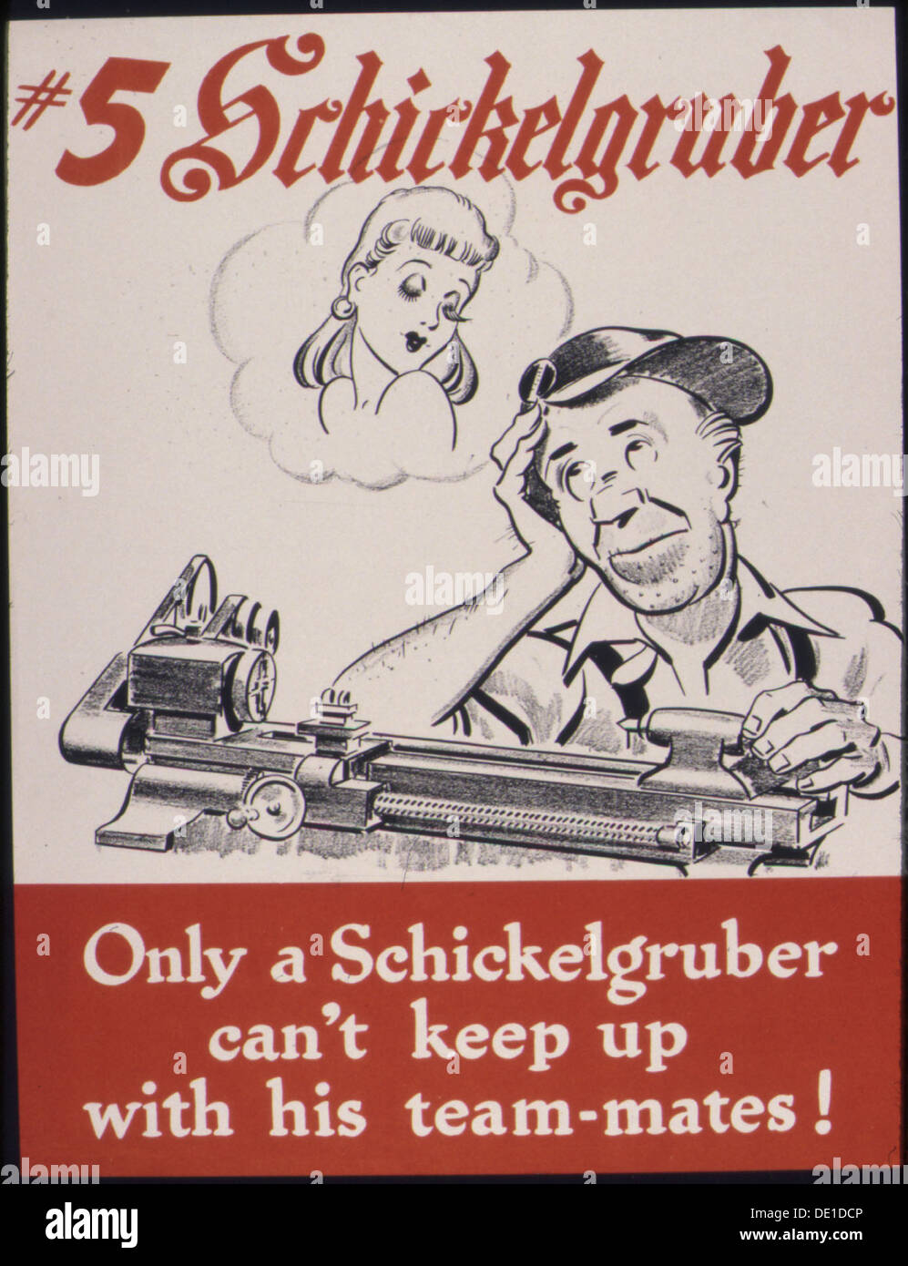 This World War II propaganda poster uses humor to criticize those who ...