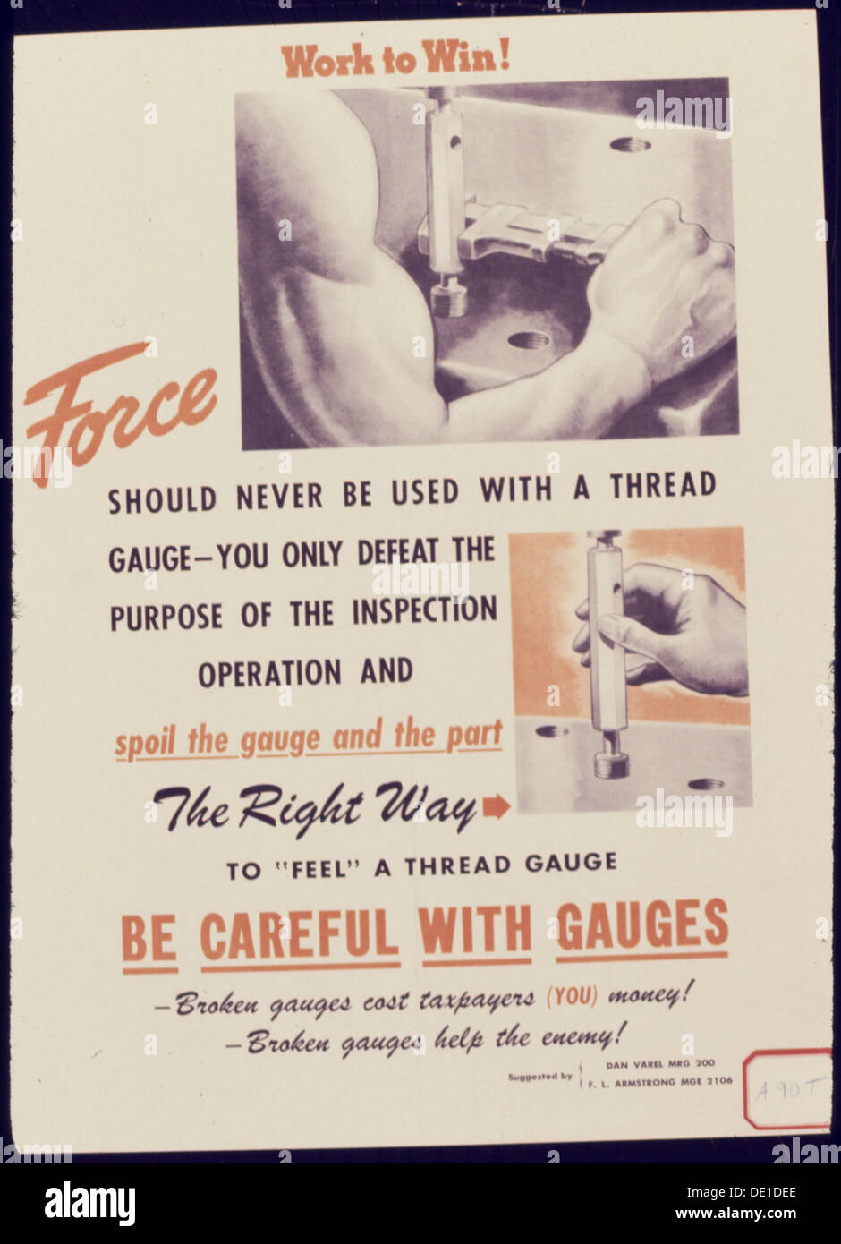 Be careful poster hi-res stock photography and images - Alamy