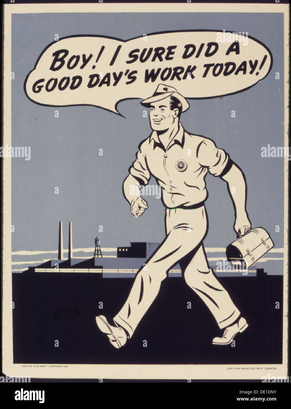 This World War II propaganda poster highlights the pride and ...